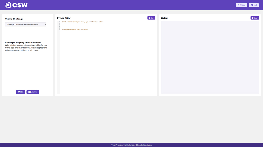 CS Workout | Course Samples